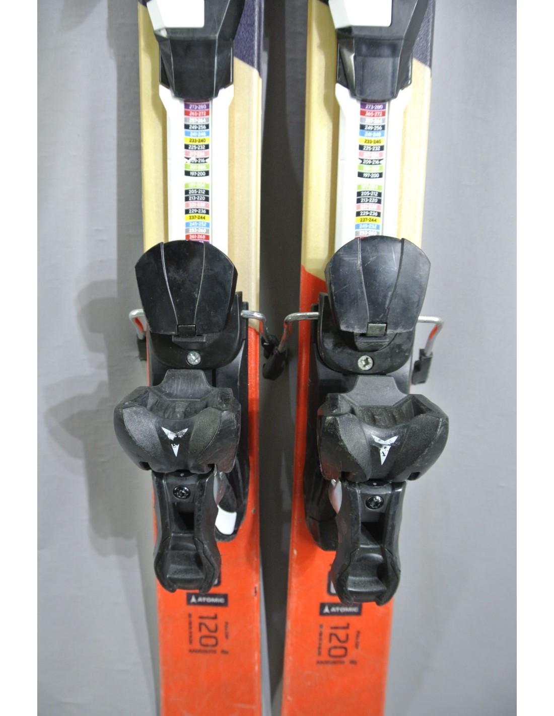 Twin-tip/All Mountain -ATOMIC PUNX JR - 120cm! GREAT YOUTH SKIS!