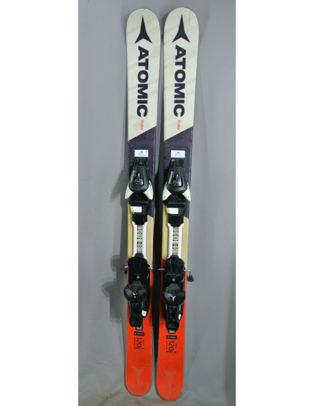 Twin-tip/All Mountain -ATOMIC PUNX JR - 120cm! GREAT YOUTH SKIS!